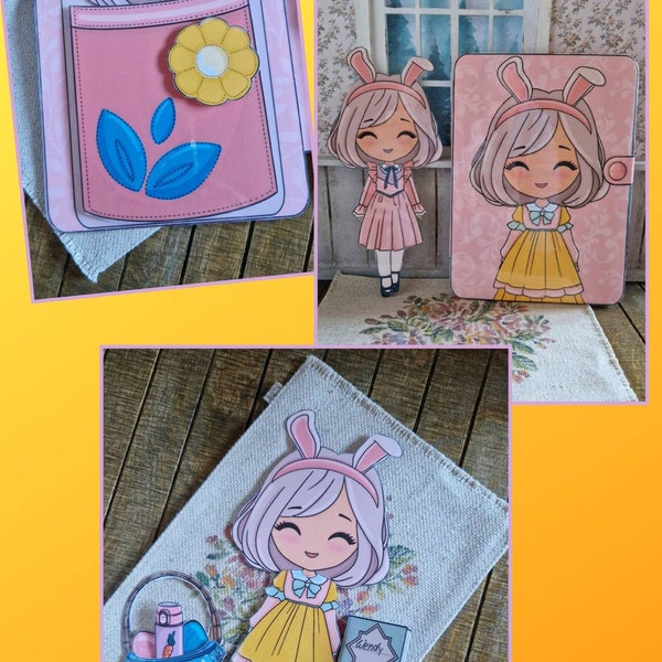 Articulated Paper Doll DIY Kit - Etsy