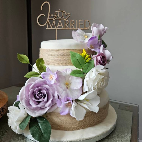 Bespoke Sugarcraft - Sugar Roses, Lily of the Valley With Blossoms and ...