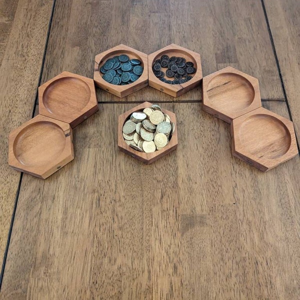 Token Tray for Board Games (walnut/maple/cherry) - Etsy