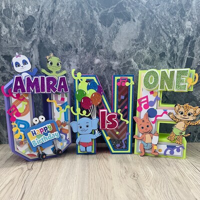 3D Square Letters, Accents, Marks and Numbers Pack Alphabet Characters ...