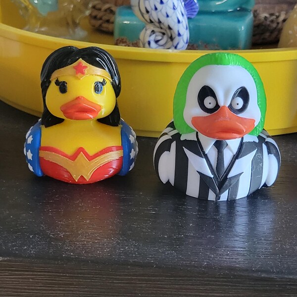 Grinch 3D Printed Duck - Etsy