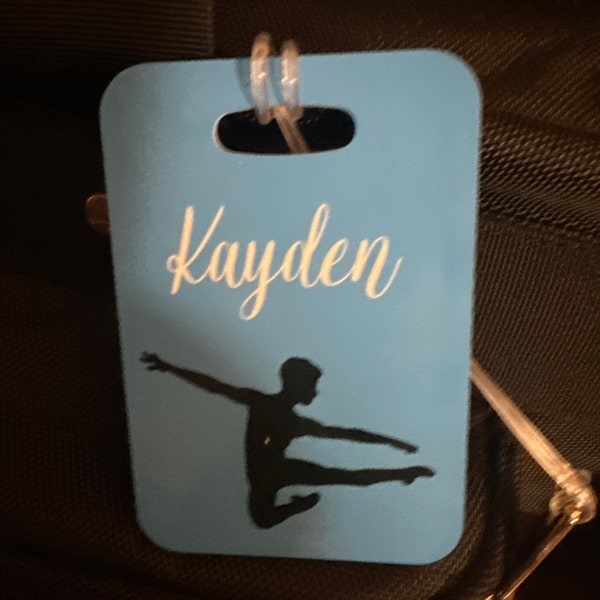 Dance Team Bag Tag, Personalized Luggage Tag, Personalized Dance ...