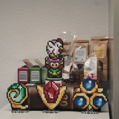 Link Mit Triforce Aus Bügelperlen Zelda A Link to the Past - Etsy