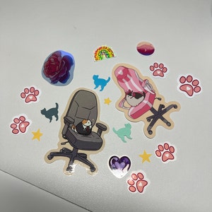 Boss Kitty Sticker / Cat Sticker / Vinyl Sticker / Journaling ...