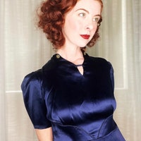 1940er Jahre Butterick 2687 Kinderrobe Schnittmuster | 40er Jahre ...