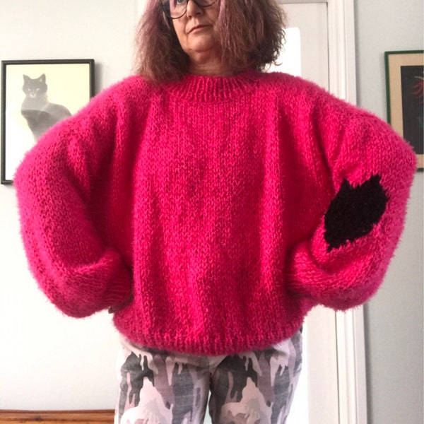 One Size Pattern "stay Home" Knitting Pattern - Etsy