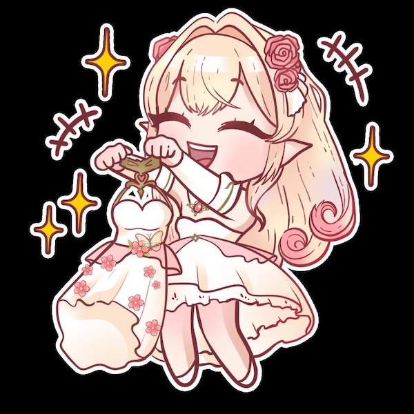 Custom Vtuber Logo | Pngtuber | Panel Twitch | Kawaii Anime Mascot ...