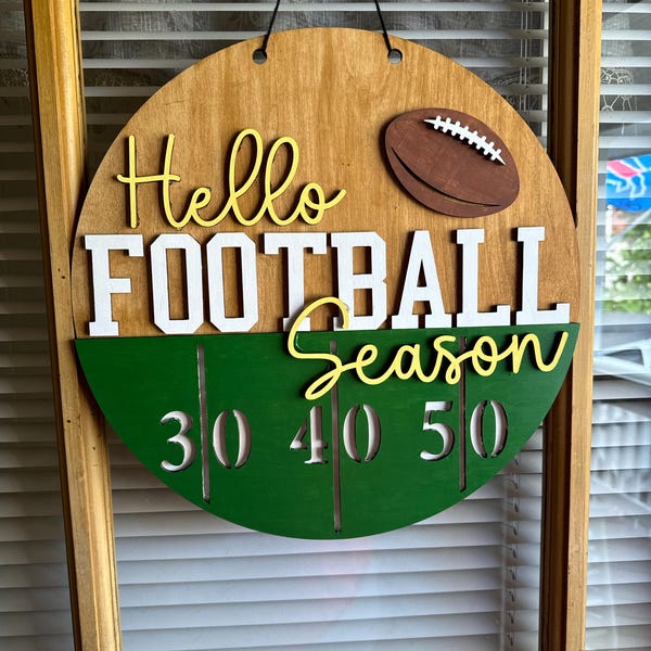 Blank Wood Oh Hello Welcome Sign Cutout Letters for Tall Porch Leaner ...