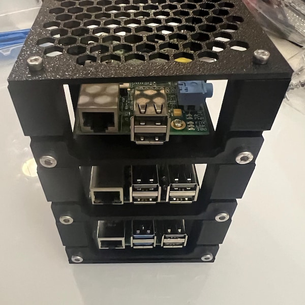 Raspberry Pi Stack Cluster Case - Expandable Infinite Levels - Etsy