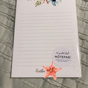 Personalized Notepad PROFESSIONAL ELEGANCE NOTEPAD - Etsy