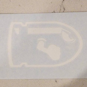 Quiet Emoji Decal Shh Emoji Sleeper Build Decal Smiley Car Sticker ...