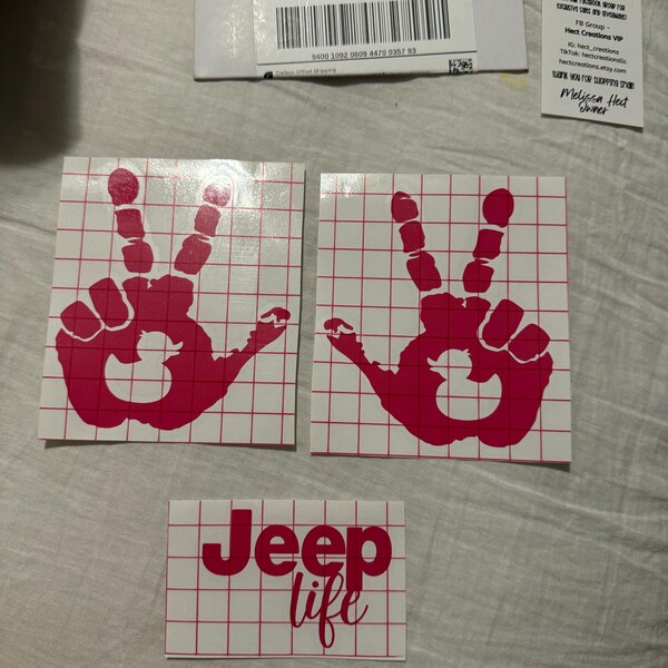 Rubber Duck Hand Wave Peace- Set of 2 - Wave Decal - Hand Wave Mirror ...