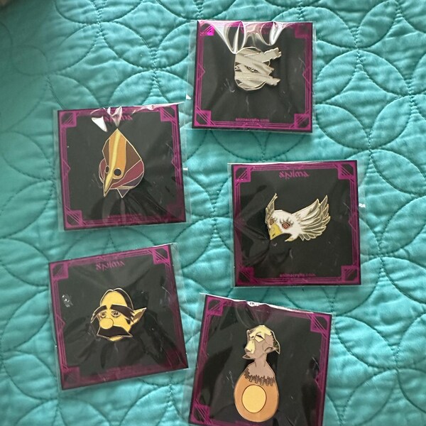 The Legend of Zelda: Majora's Mask Enamel Pin Set | Collectible Lapel ...