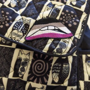 Asexual Pride Lips Patch - Etsy