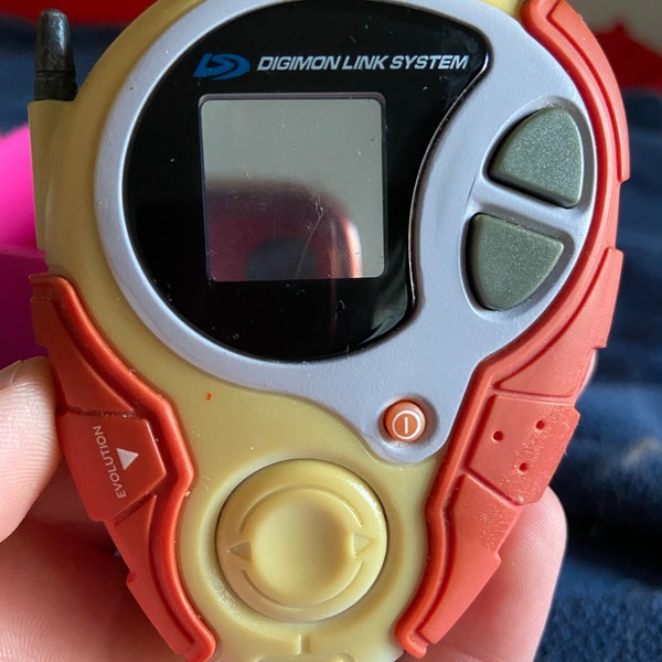 Digimon Savers Data Squad Data Link Digivice Orange Color English ...