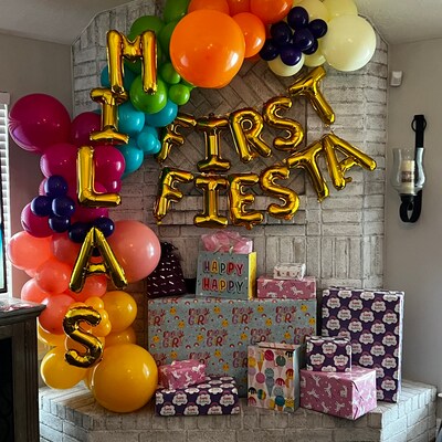 First Fiesta Balloons First Fiesta Decorations Fiesta First Birthday ...