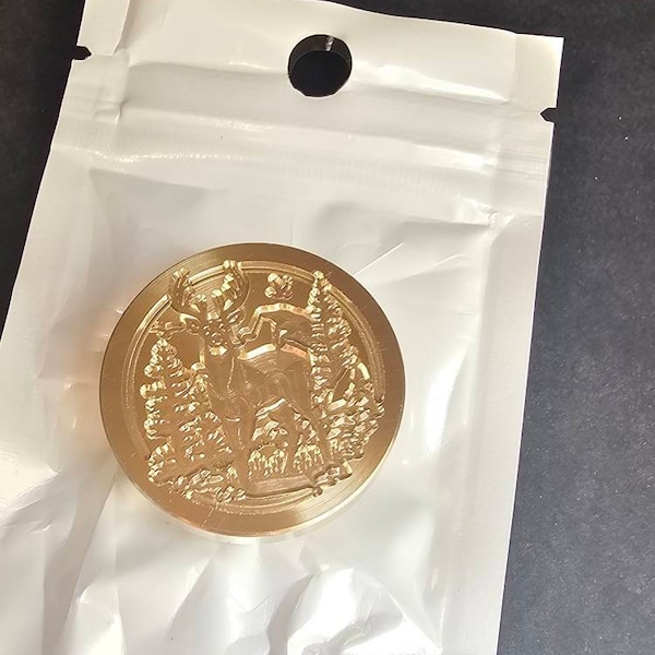 Retro Frame Series | Wax Seal Stamp | Embossed Copper Head | Metal ...