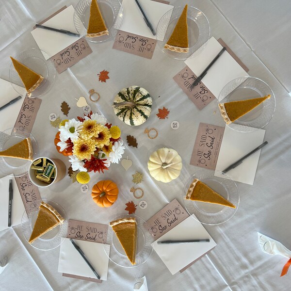 Wedding Fall in Love Confetti - Fall Wedding Confetti, Autumn Wedding ...