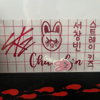 5 Decals Set Stray Kids SKZ SKZOO for Stay Nachimbong Lightstick Vinyl ...