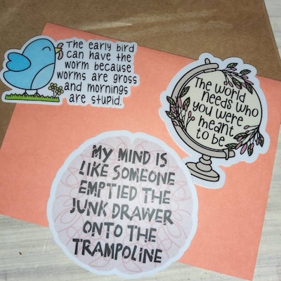 Never Forget the Difference You Make Sticker, Colorful Rainbow Sticker ...