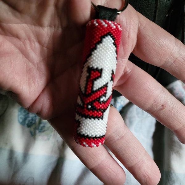 Specialty Designer Hand Beaded NFL Philadelphia Eagles Keychain ...