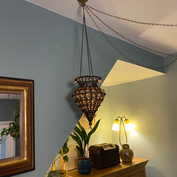 Vintage Moussec Wooden Box, Hand Made Rustic Storage Chest, Farmhouse ...