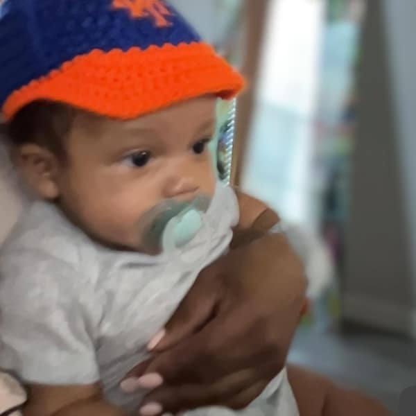 Baby Boy Baseball Cap - Baseball Cap - Crochet New York Mets Hat ...