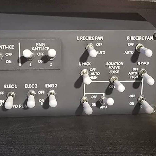 Boeing 737 Analogue Flaps Gauge - Flight Simulator - Home Cockpit ...