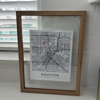 Custom Map | Our First Home Map | Valentines Day Gift for Him ...