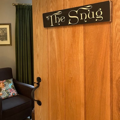 The Snug Sign Plaque Vintage Old Look Wooden Gift Kitchen Home - Etsy UK