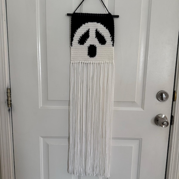 Ghost Tapestry Crochet Pattern / Wall Hanging / Instant Download ...