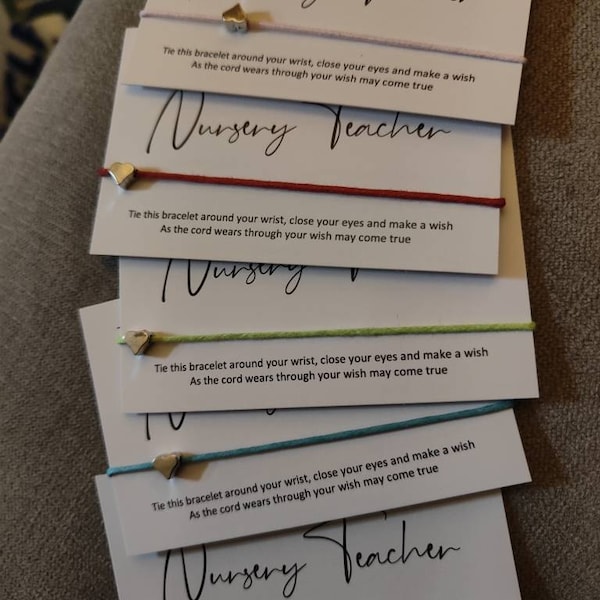 BULK Team Dream Team Work Wish Bracelet Team Wish Bracelet Colleague ...