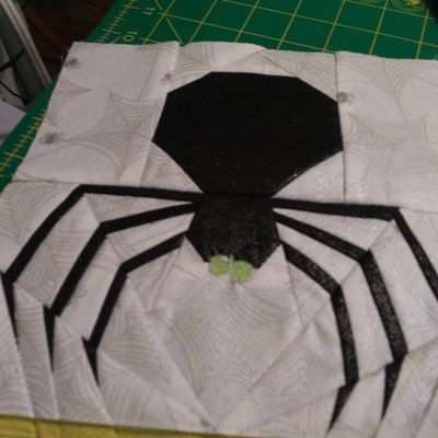 Spider Paper Pieced Pattern in PDF - Etsy