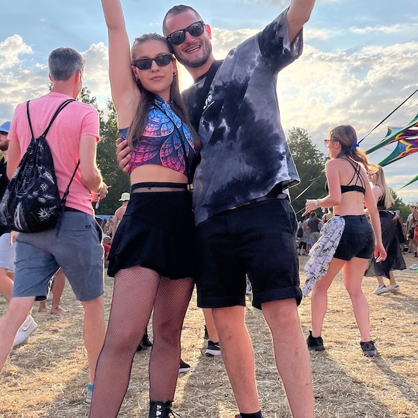 Rave Outfits, Crop Tops for Women, Festival Hooded Crop Top, Rave ...