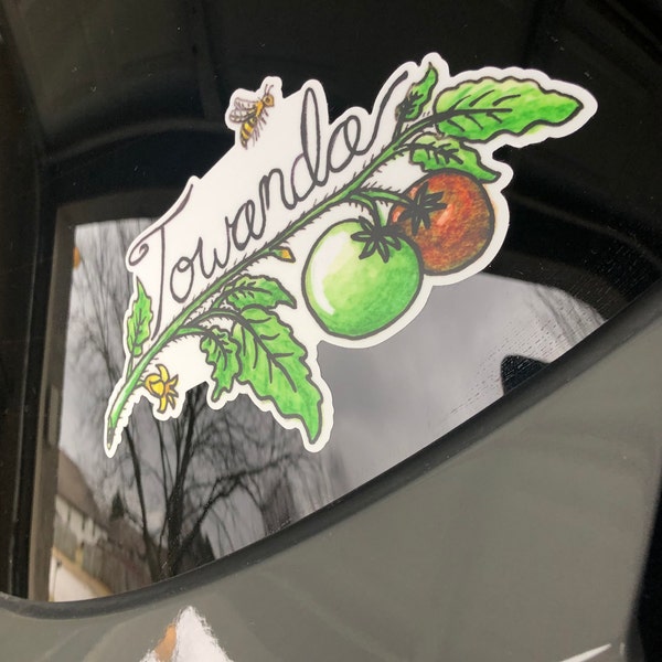 TOWANDA BUMPER STICKER | Fried Green Tomatoes Fanart - Etsy