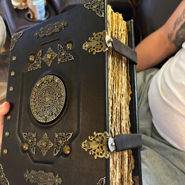 Viking Journal Notebook | Tome | Grimoire | Spell Book | Leather ...