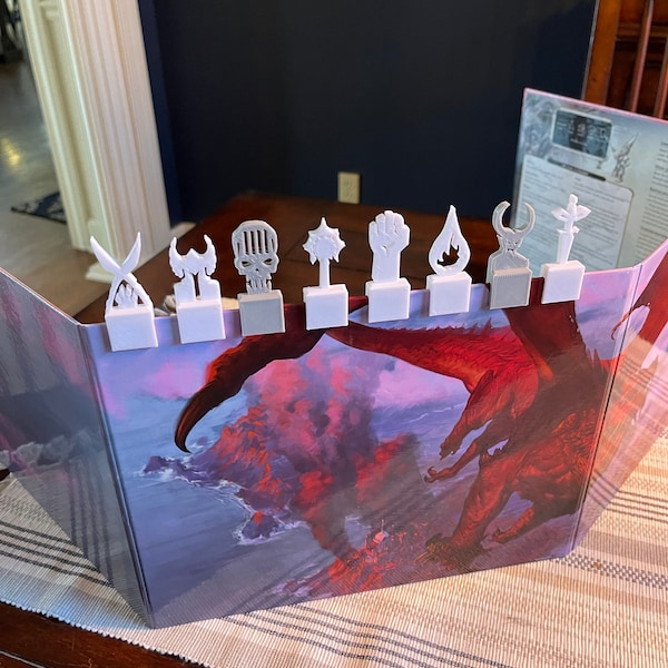 DM Screen Top Initiative Trackers | Set 27x | Dungeons and Dragons ...