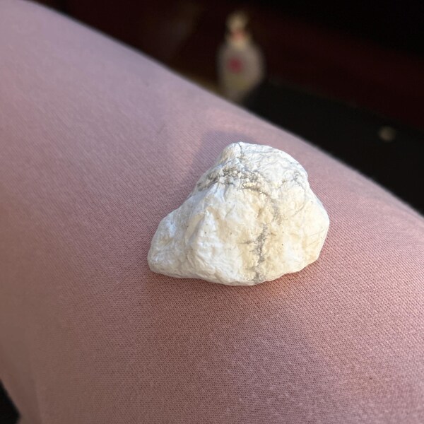 Raw White Howlite Stone - White Howlite Crystal - Rough White Howlite ...