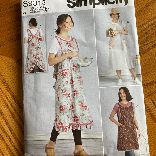 Simplicity 8590 Sewing Pattern Womens Plus Size Knit Dresses With ...