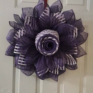 Purple Poly Burlap Mesh 10 Inch, Poly Burlap Mesh, Poly Burlap Mesh for ...