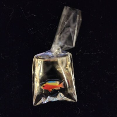 2952mm Cartoon Animal Fish Charm Resin Colorul Water Bag Fish Charms ...