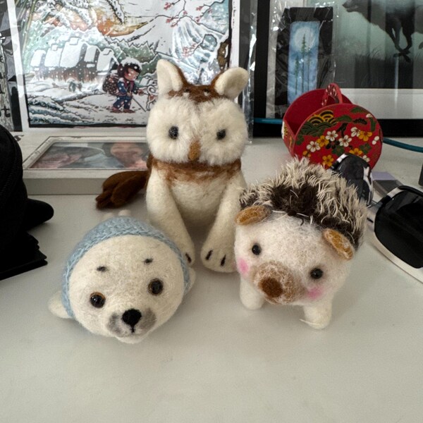 Sea Slug Hermissenda Crassicornis Nudibranch Wool Needle Felted Toys ...