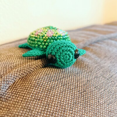 Bead Crochet Turtle Pattern PDF: Make Your Own Bead Crochet Turtle ...
