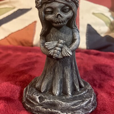 Polymer Clay Witch Cauldron Fantasy Figurine. Beautiful Colorful ...