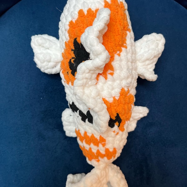 Koi Fish No Sew Crochet Pattern, Fish Crochet Pattern, No Sew Amigurumi ...