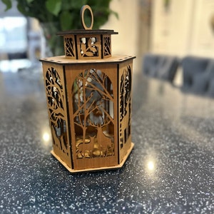 Rose Box Laser Cut Gift Box Envelope Home Décor Decorative Wedding Card ...