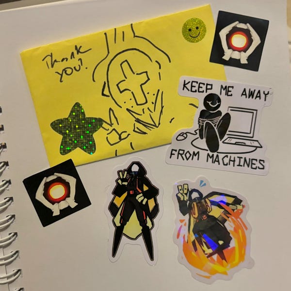 ULTRAKILL V1/V2 Stickers - Etsy