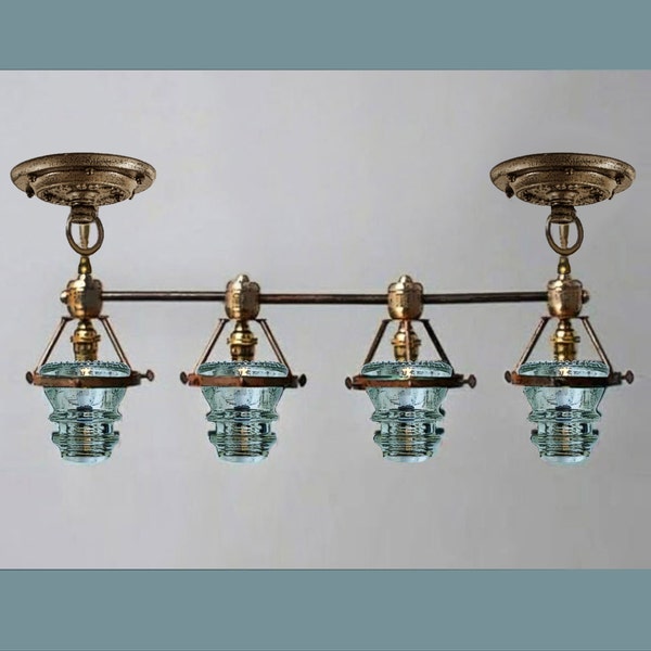 Ceiling Canopy - Pipe Room Industrial Canopy - Steampunk Ceiling Canopy ...