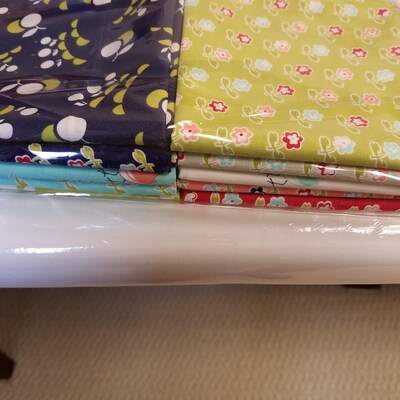 Calico Toss in Melon From House of Hoppington by Violet Craft - Etsy