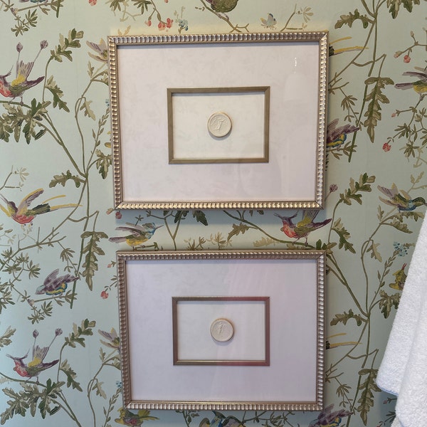 Framed Intaglio Art - Etsy